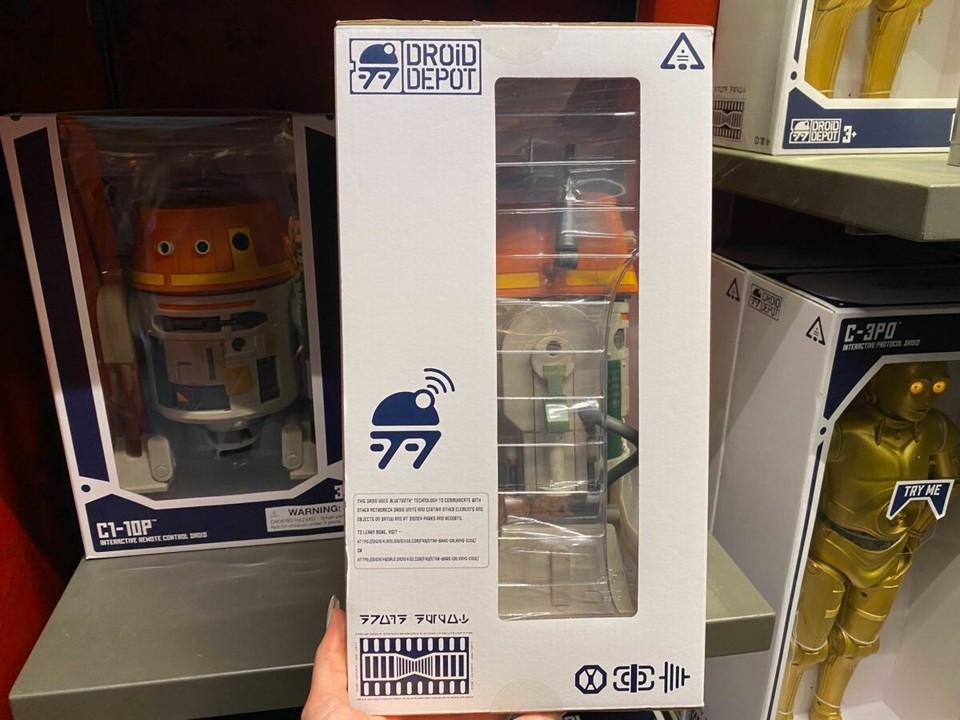 Star Wars Galaxy's Edge Droid Depot C1-10P Chopper Remote Control Toy ...