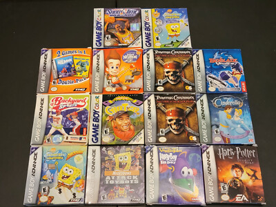 14x Game Boy Lot Boxed Spongebob Beyblade Harry Potter | eBay