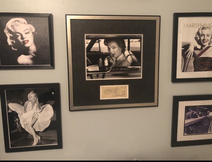 THE RAREST MARILYN MONROE SIGNATURE EVER! SIGNED ON HER BDAY! PSA & RR ...