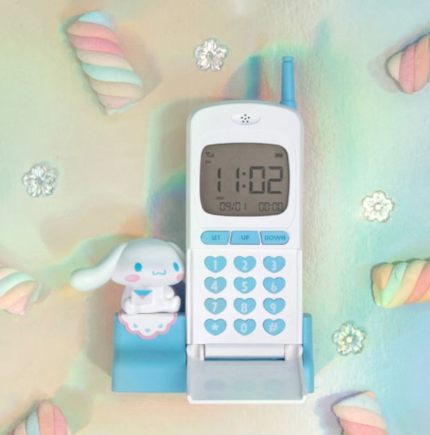 [Sanrio] Royche Sanrio Retro Table Alarm Clock My Melody, Kuromi ...