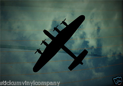 Single Avro Lancaster Bomber Car Decal/Sticker *BBMF* *WW2* *Lancaster ...