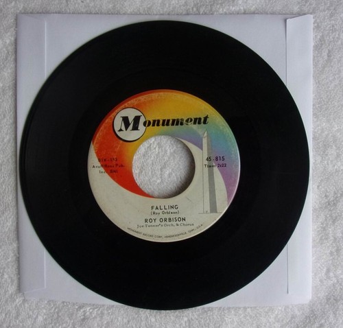 Roy Orbison 45 RPM Record-Falling | eBay