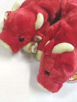 Ty Beanie Buddy Snort the Red Bull 1998 Mint Condition w/Tags | eBay