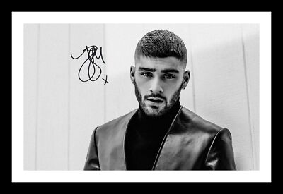 Zayn Malik Autograph Signed & Framed Photo | eBay UK