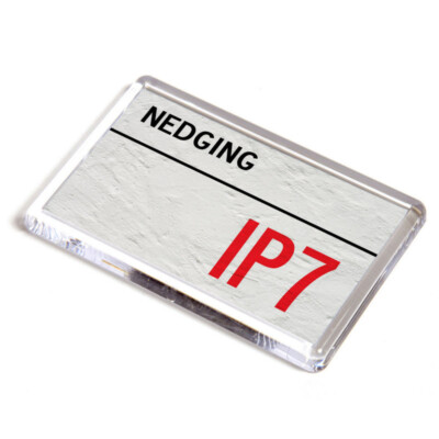 FRIDGE MAGNET - Nedging IP7 - UK Postcode | eBay