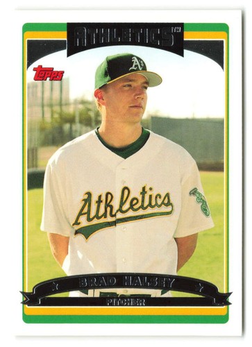 2006 Topps Brad Halsey #421 Oakland Athletics BASEBALL Card | eBay