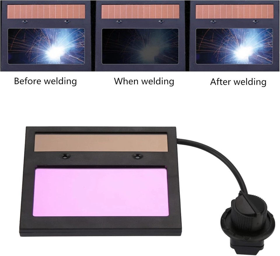 Solar Auto Darkening Welding Lens Panel Welding Helmet Mask Automation ...