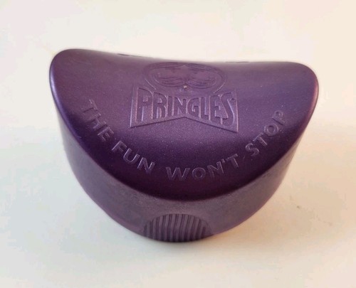 Vtg Pringles To Go Snack Container Lunch Box Travel Purple Potato Chip ...