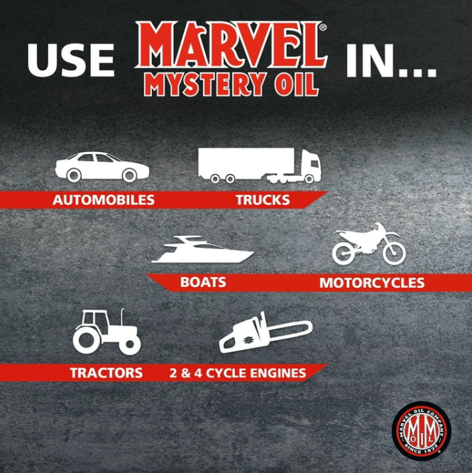 (3 pack) Marvel Mystery Oil - Automotive Additive Oil Enhancer and Fuel ...