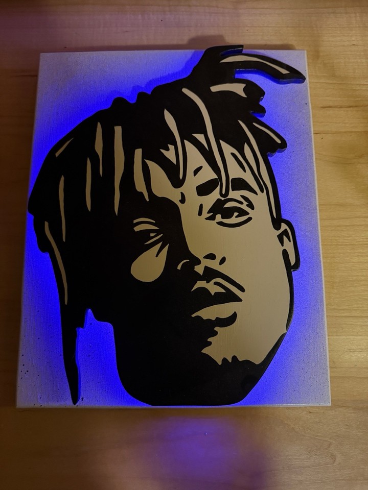Purple Light Up Led Juice Wrld Poster *Batteries Included* | eBay