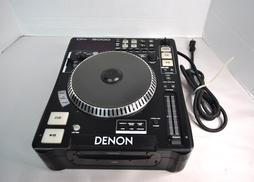 Denon DN-S5000 Digital CD Turntable DJ music Untested But Powers On | eBay