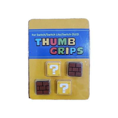 Switch/Switch Lite Thumb Grips (Yellow ? Brown Brick) 4 Grips NEW ...