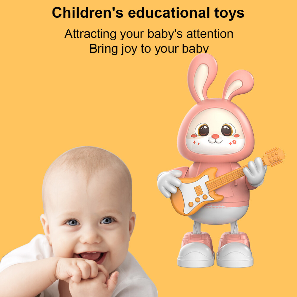 # Cartoon Rabbit Toys Early Education Toys Gift for Boys Girls (Pink ...