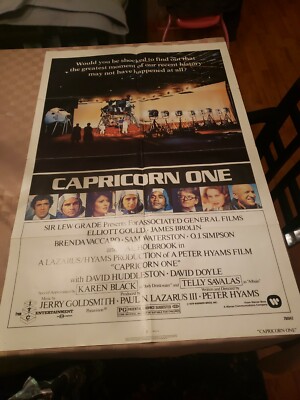CAPRICORN ONE movie poster - 1978 | eBay