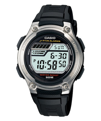 NEW! Casio W-212H-2AVCF Midsize Digital Sport 5-Alarms Men's Watch ...