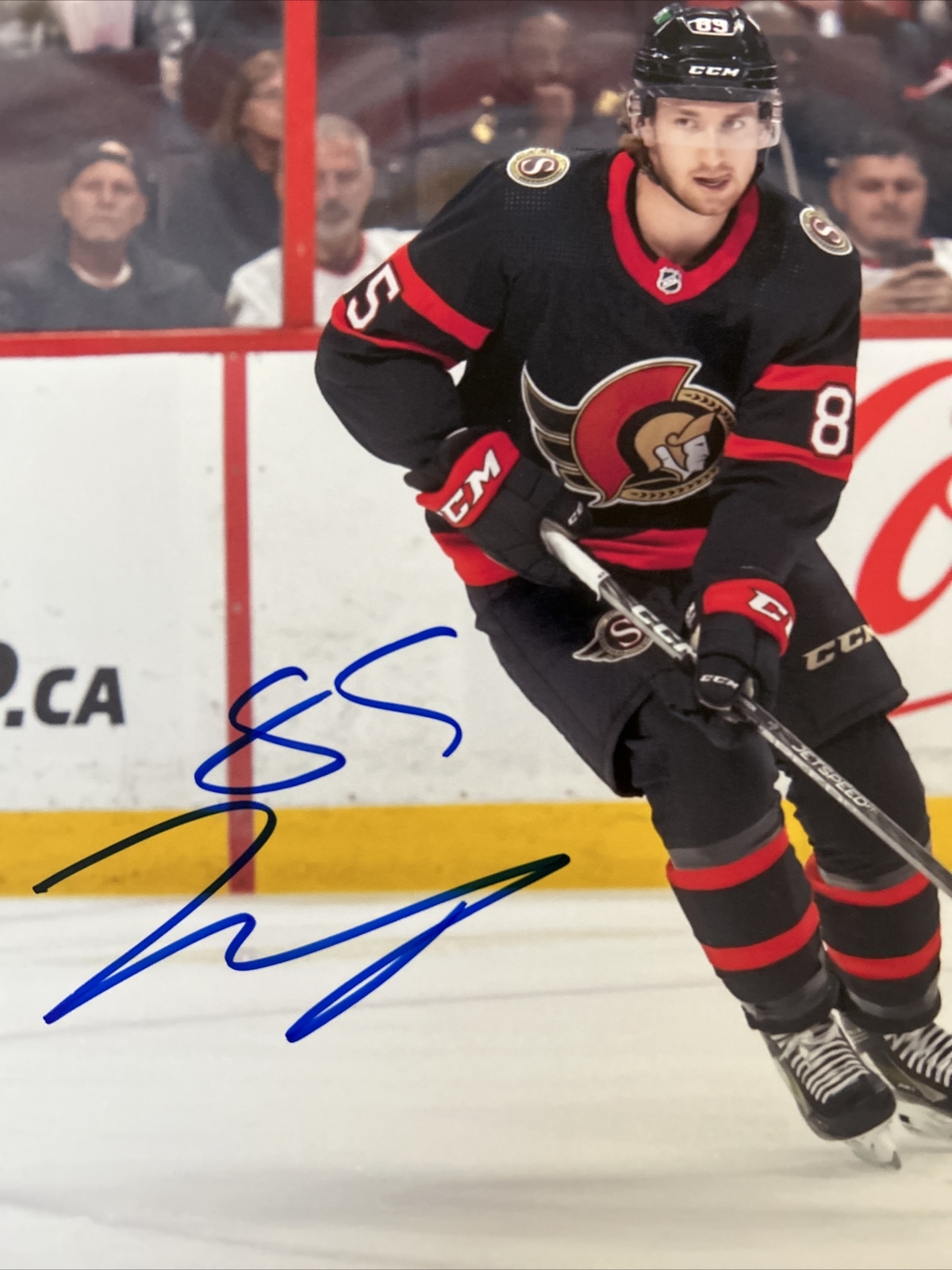 JAKE SANDERSON SIGNED AUTOGRAPHED OTTAWA SENATORS 8X10 PHOTO ROOKIE #85 ...