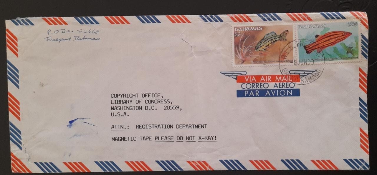 SL) 1960 BAHAMAS FISH MARINE WILDLIFE CIRCULATED AIR MAIL | eBay