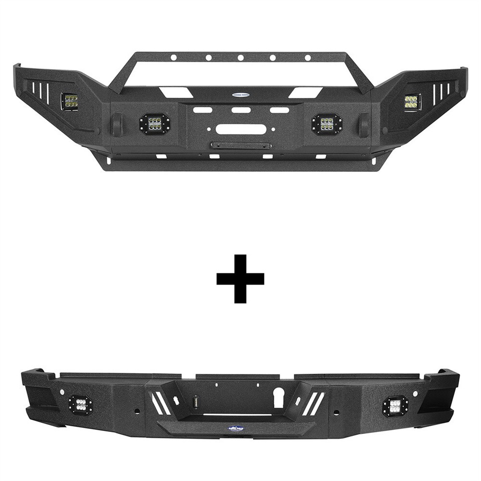Front Bumpers /Rear Bumper Fit 2019 2020 2021 2022 2023 2024 Dodge Ram ...