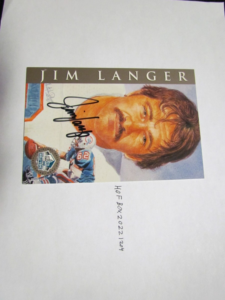 Jim Langer Auction