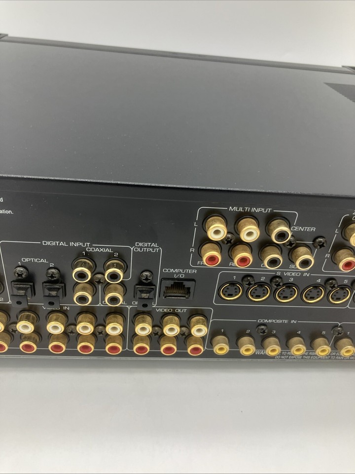 Rotel RSP-1066 surround sound processor/Pre-amplifier No Remote VGC ...