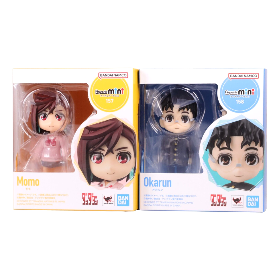 Dandadan Momo Okarun set Action Figure Figuarts mini Authentic Bandai ...
