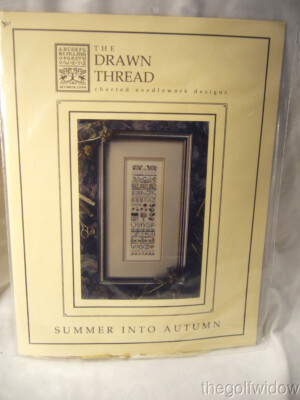 The Drawn Thread Summer into Autum Cross Stitch Kit New | eBay
