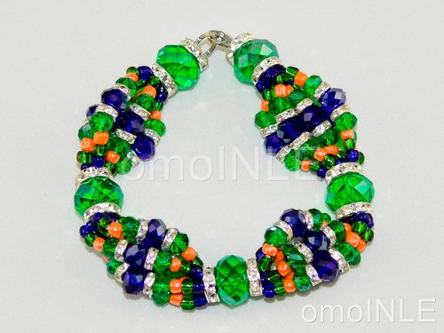 ILDE SANTERIA IFA ORISHA BRACELET IDDE MAZO BABA ERINLE GLASS BEADS ...