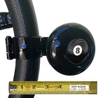 BLACK METAL STEERING WHEEL SPINNER UNIVERSAL HEAVY DUTY CAR TRUCK SUV ...