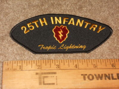 25TH INFANTRY Tropic Lightning Patch Sew On Iron On 6" Wide | eBay