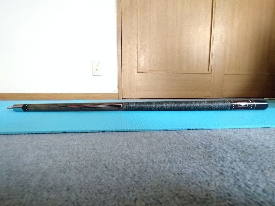 Mali Pool Cue 4 Point Inlay 14 Pin Joint Excellent Condition Billiard ...