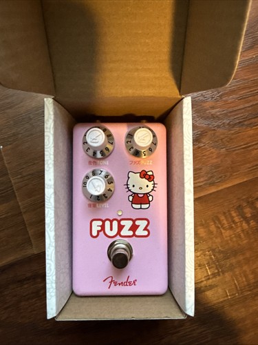 Fender Hello Kitty Fuzz Pedal Pink Guitar Effect Japan Limited ...