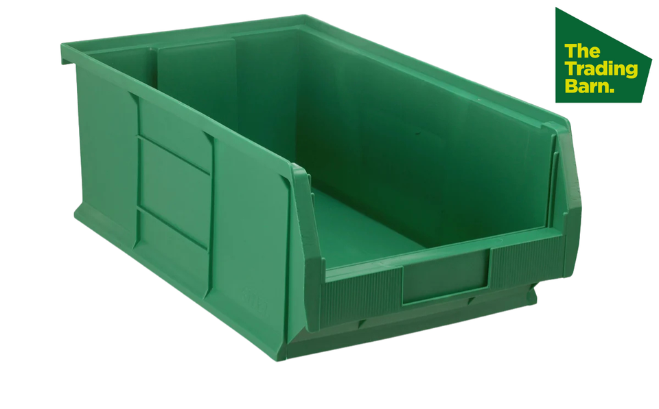 Green Plastic Parts Lin Bins Component Storage Boxes Picking Bin ...