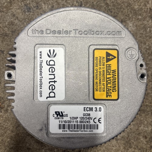 Genteq GC08 Motor Control Module 1/2HP 120/240V E338178 ECM 3.0 1183509 ...