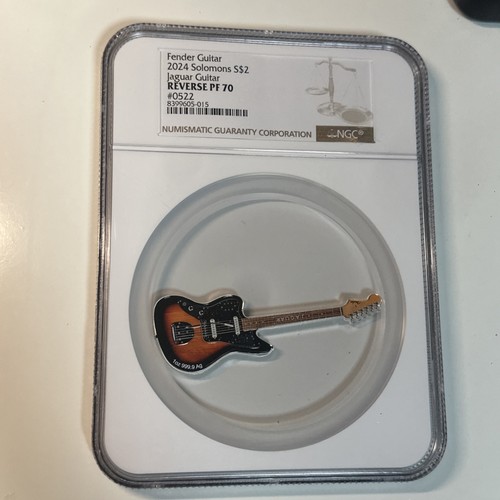**2024 PAMP 1oz Proof Fender Jaguar Silver Coin NGC 70 FR! | eBay