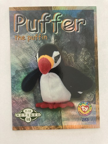 TY Beanie Babies BBOC Card - Series 2 Retired (GREEN) - Snort The Bull ...