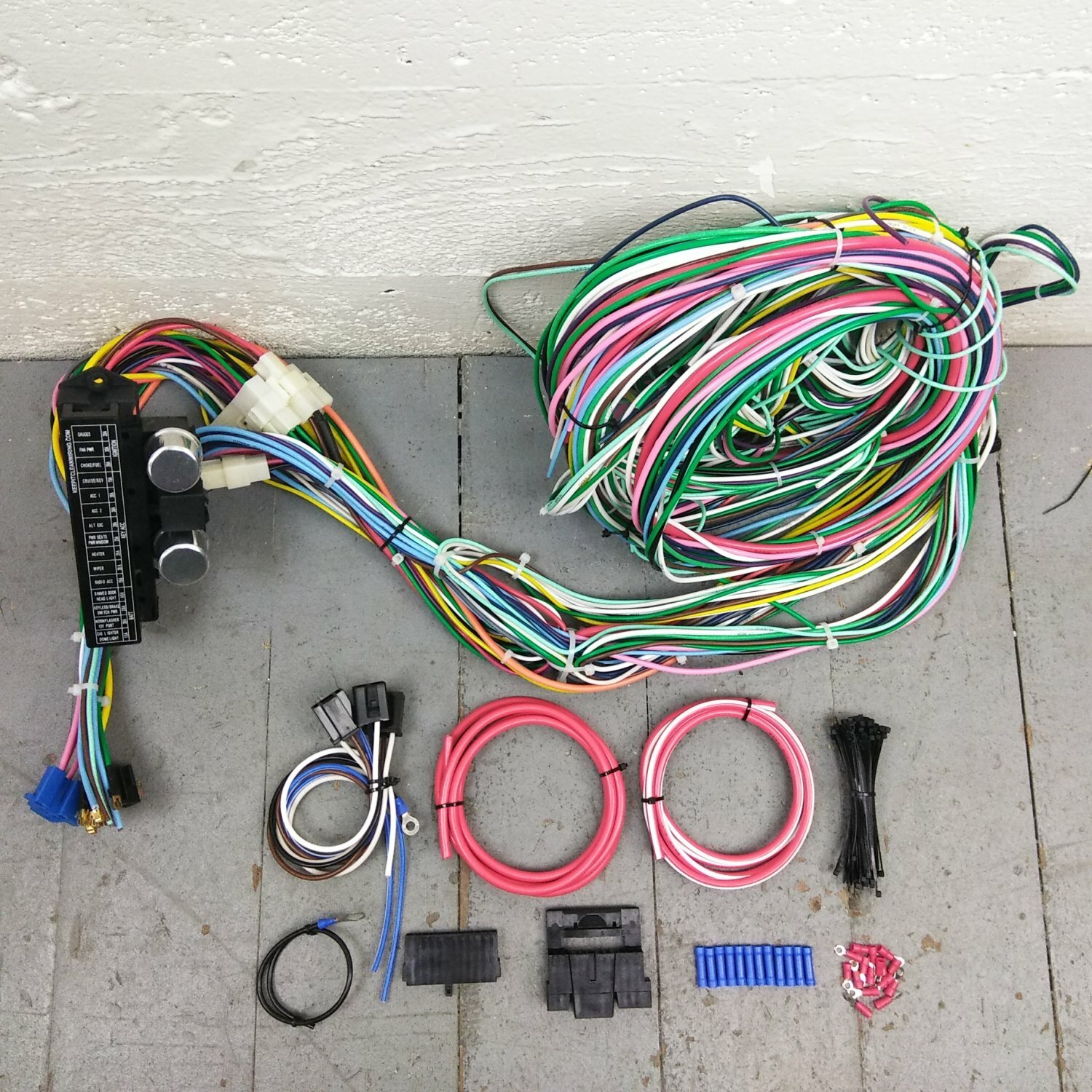 1977 - 1982 Corvette Wire Harness Upgrade Kit Fits Painless Terminal ...