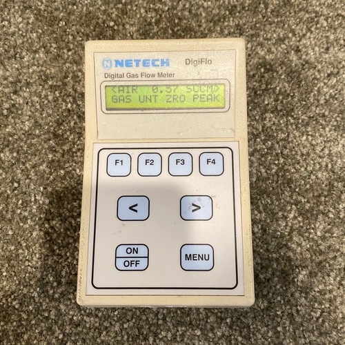 Netech Digiflo Digital Gas Flow Meter Used Excellent Working condition ...