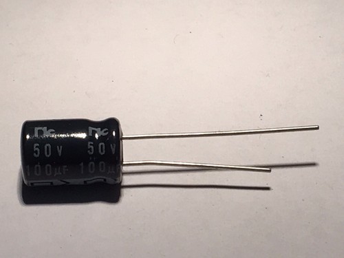 100uf 50v Radial Capacitor - 100 uf 50 v - (NEW) Buyer Picks Qty- 1 10 ...