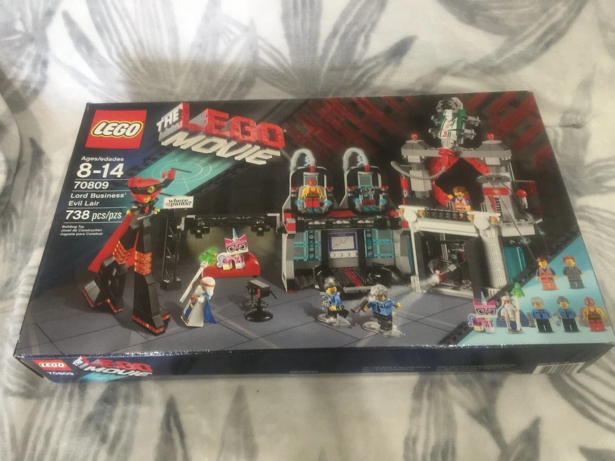 The Lego Movie Lord Business Evil Lair