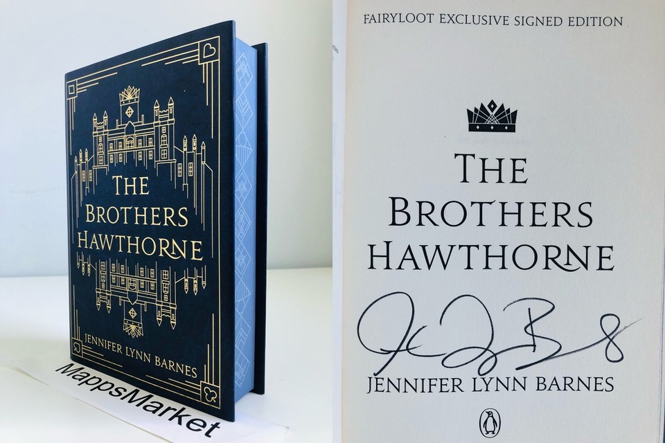Inheritance Games Books 1-5 SIGNED by Jennifer Lynn Barnes FAIRYLOOT ...