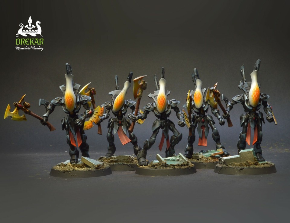 Wraithblades Eldar warhammer 40K ** COMMISSION ** painting | eBay