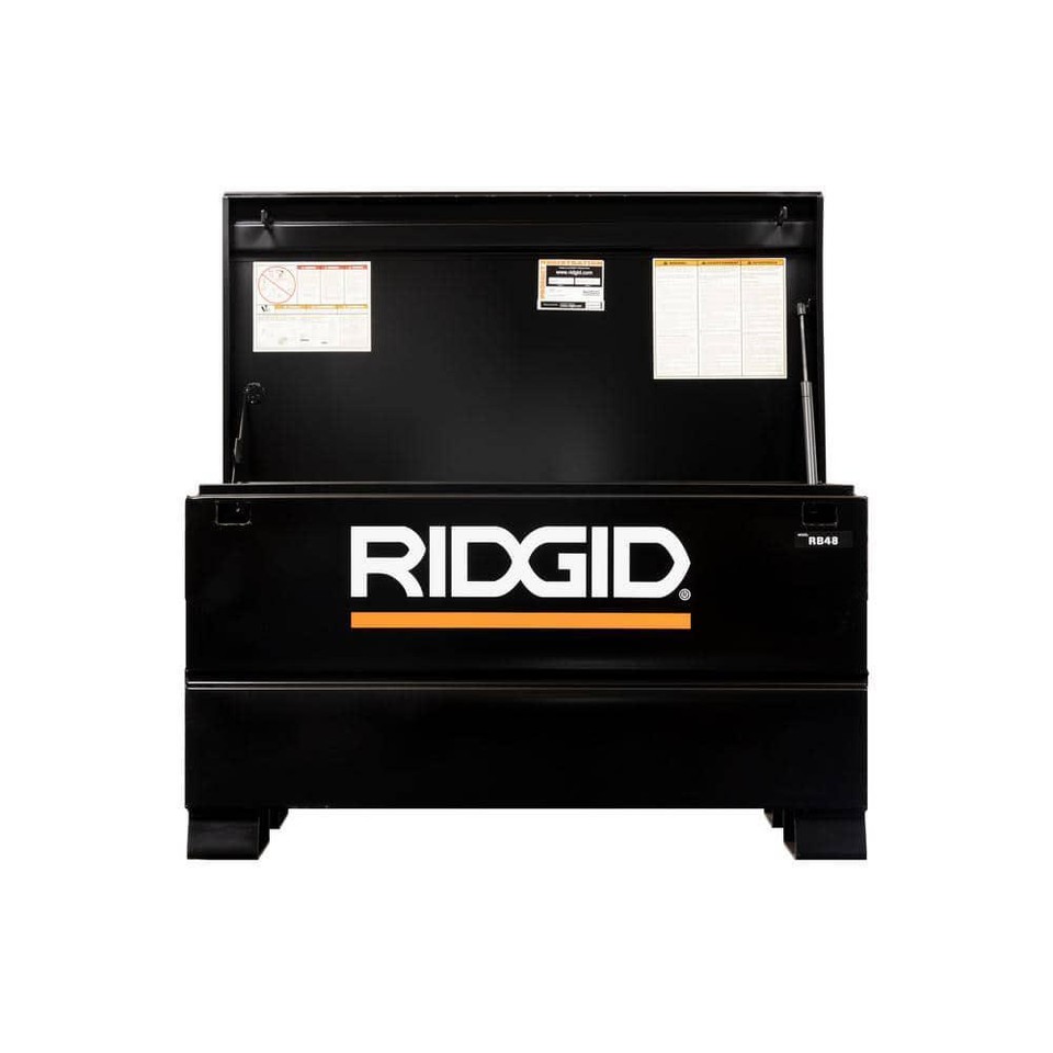 RIDGID Storage Chest 48"x 24"x 28.5" Lockable Durable Welded Seams ...