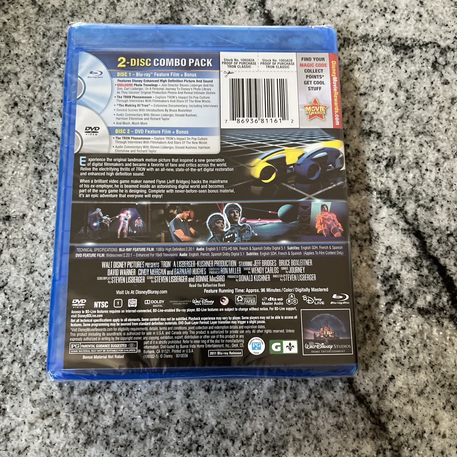 Tron+%28Blu-ray%2FDVD%2C+2011%2C+2-Disc+Set%2C+Special+Edition%29 for sale online | eBay