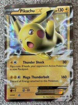 Pikachu EX XY174 pokemon card | eBay