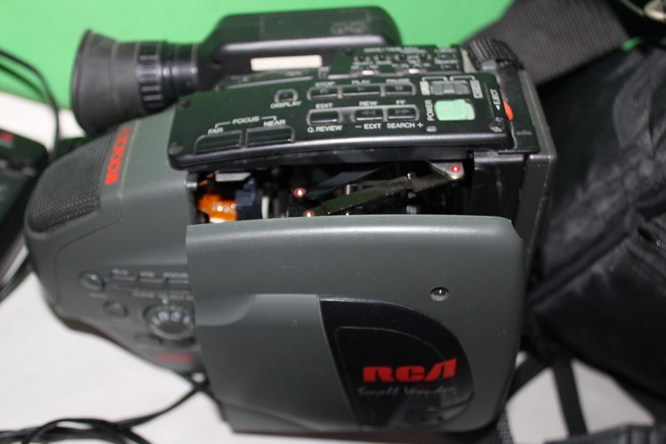RCA 10X Video Zoom Lens Camcorder Small Wonder VHS C Video Tape ...