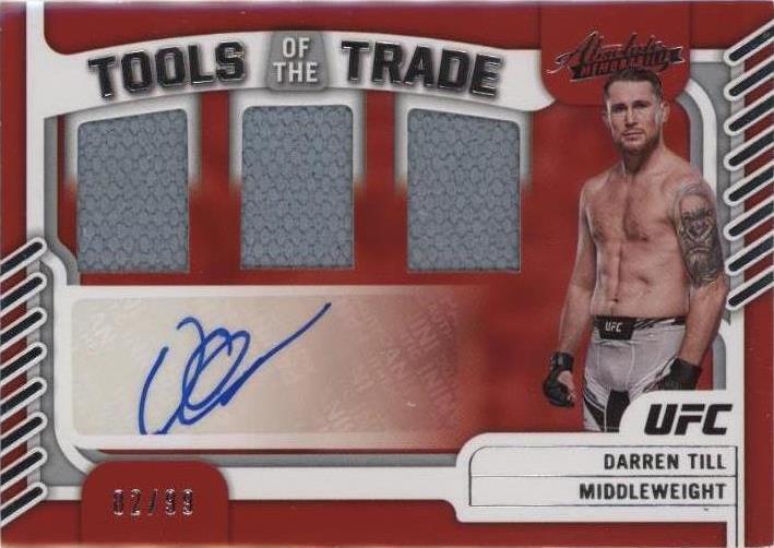 2023 Panini Chronicles UFC - Absolute Tools of the Trade Signatures ...