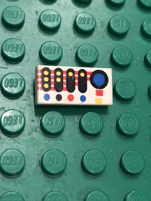 LEGO Tile 1x2 with Controls # 3069bp30 # 4541 6982 6958 6453 6458 6469 ...
