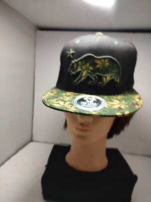 Top Level Hat Cap Green Pot Leaf Snapback | eBay