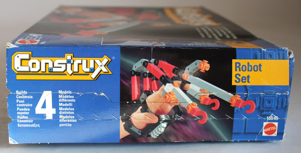 RARE VINTAGE 1996 CONSTRUX ROBOT BUILDING SET 4 MODELS MATTEL NEW ...