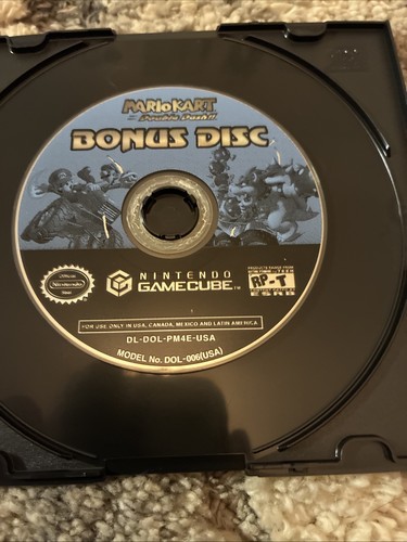 Mario Kart: Double Dash (Nintendo GameCube, 2003) Bonus Disc ONLY | eBay